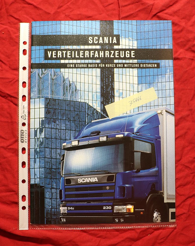 Scania Verteilerfahrzeuge , Prospekt | 35666