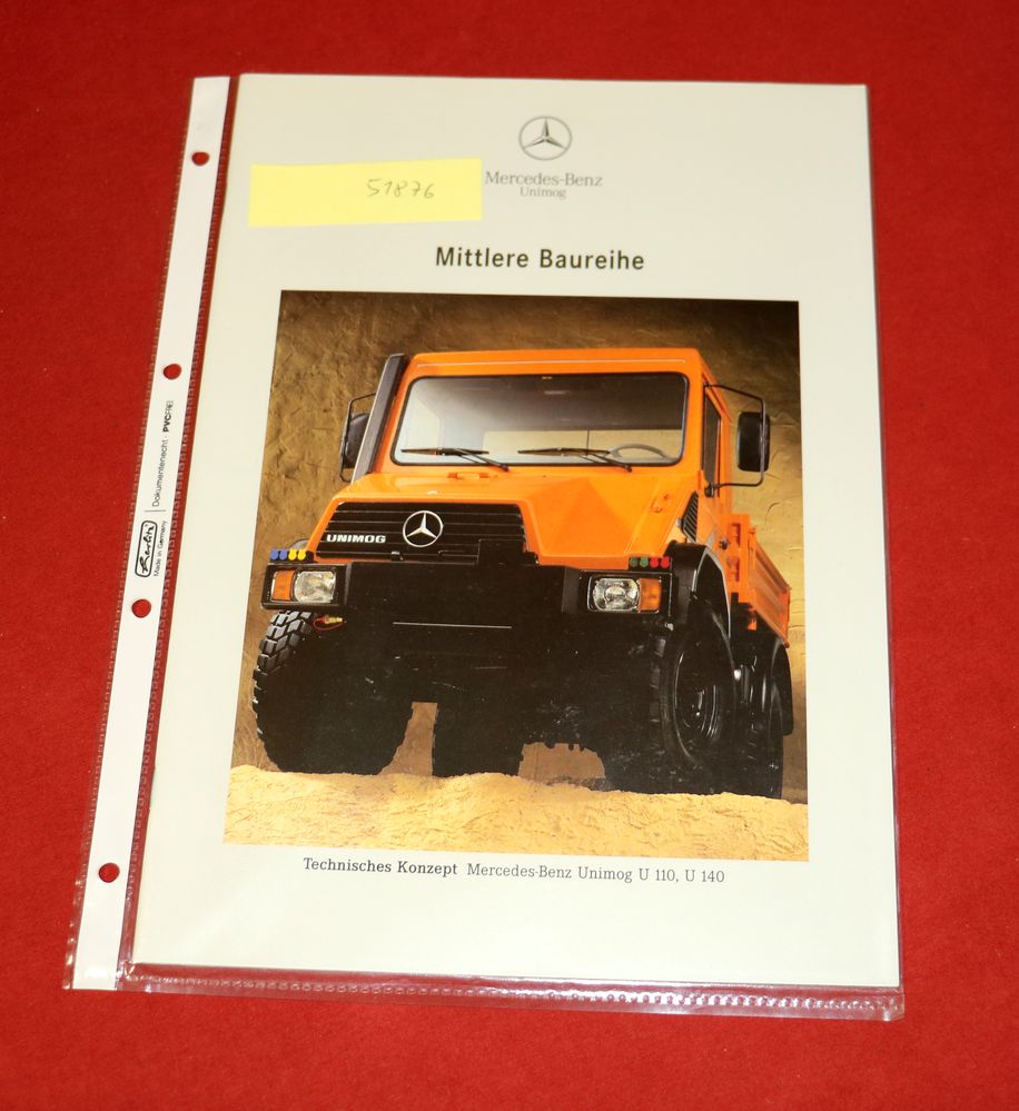 Mercedes Unimog Mittlere Baureihe , Prospekt | 51876