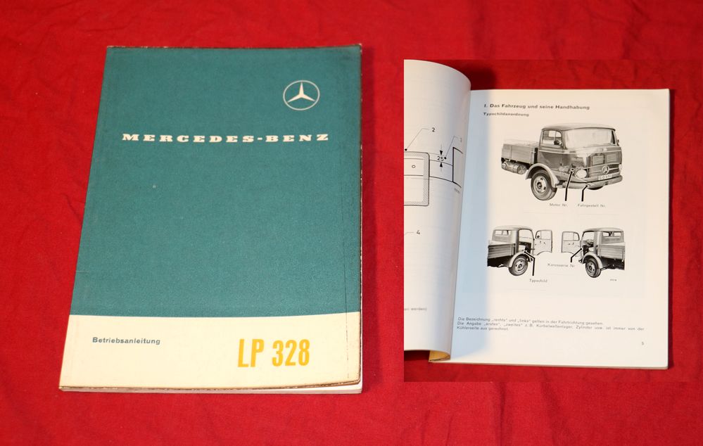 Mercedes LP 328 , Frontlenker LKW mit Motor OM 312 | 10676